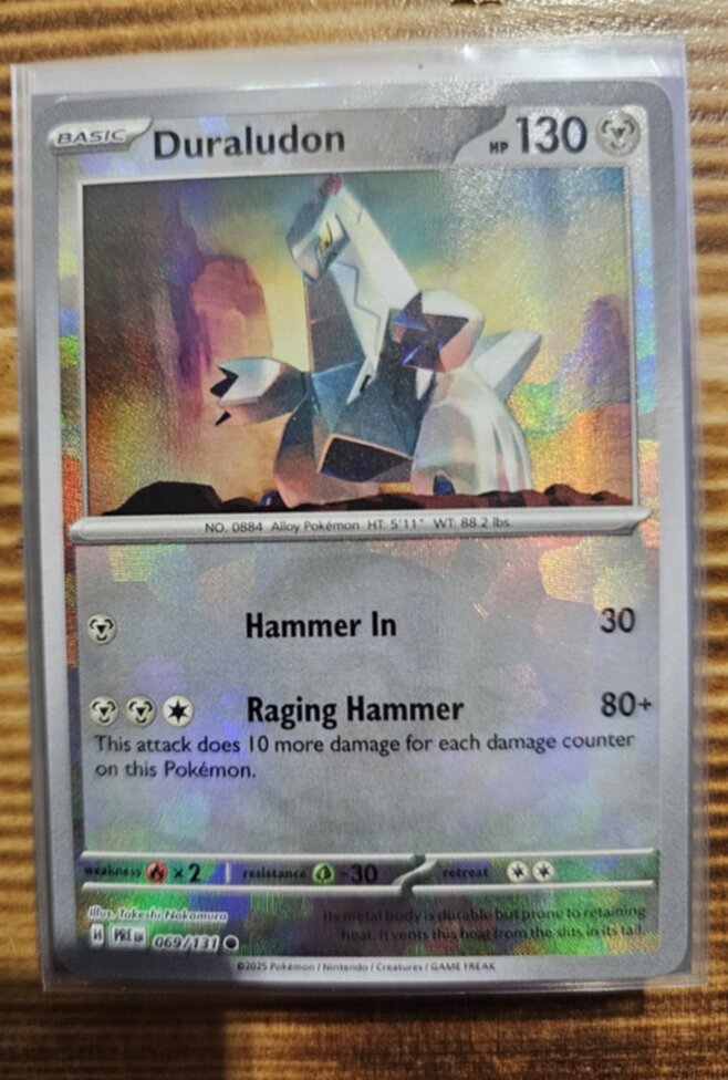 Duraladon Textured Pokeball Holo 069/131 Prismatic Evolutions