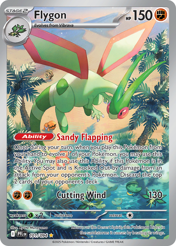 Flygon Secret Illustration Rare 101/094 Phantasmal Flames [101/094MA2 ...